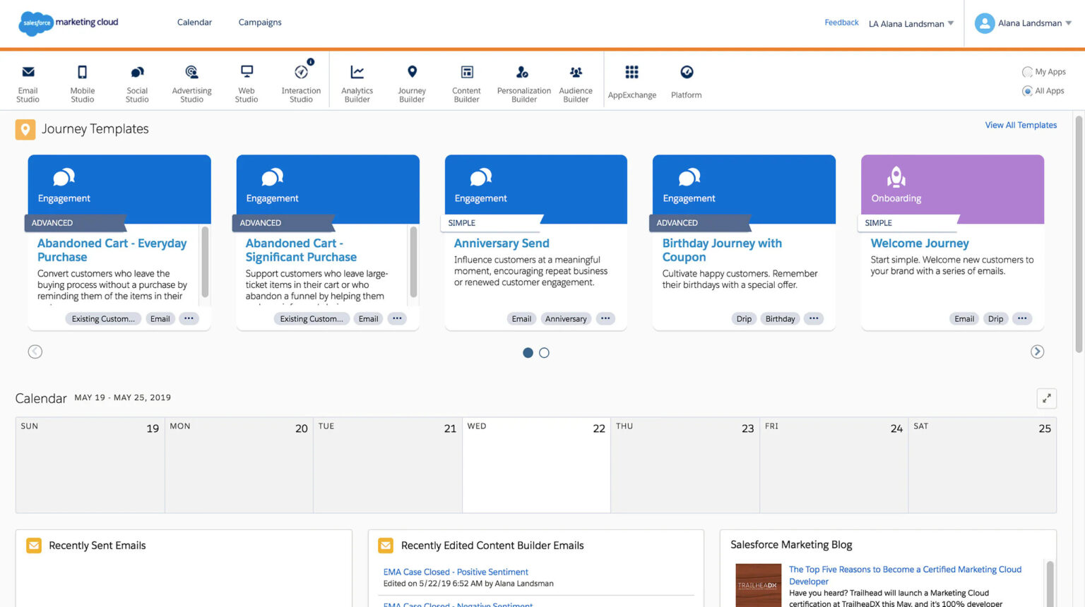 HubSpot Marketing Hub vs Salesforce Marketing Cloud